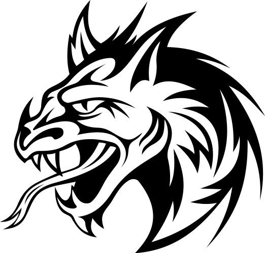 Angry Dragon Vector Images (over 3,400)