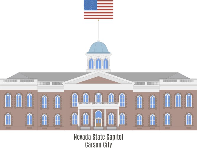 Washington state capitol Royalty Free Vector Image