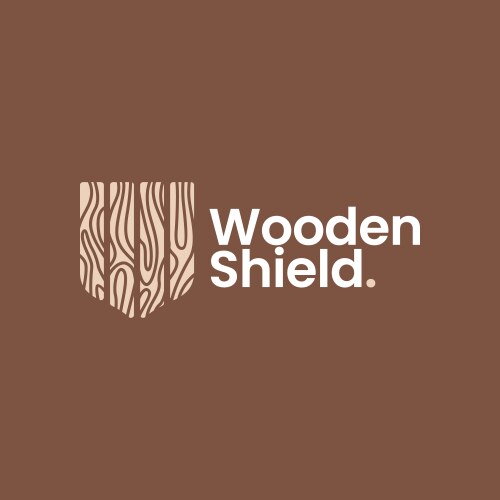 Shield emblem universal protection safety logo Vector Image