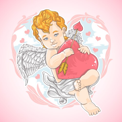 Cupid Heart Vector Images (over 26,000)