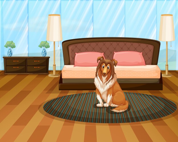 Dog Bedroom Cartoon Vector Images (over 260)