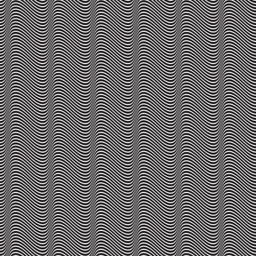 Chrome color wavy seamless pattern Royalty Free Vector Image