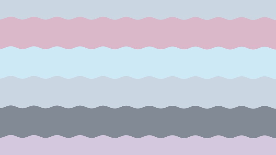 Colorful pastel color palette with hex codes Vector Image