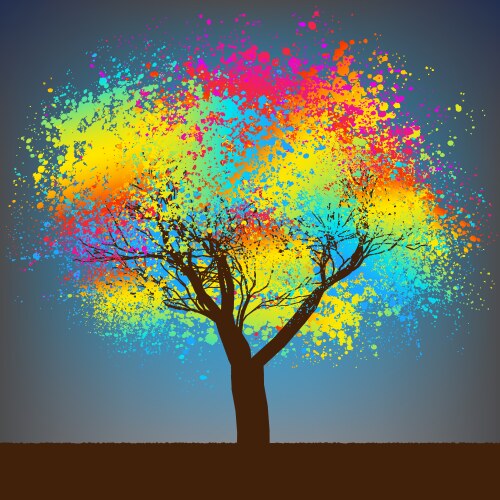 Colorful Tree Vector Images (over 270,000)