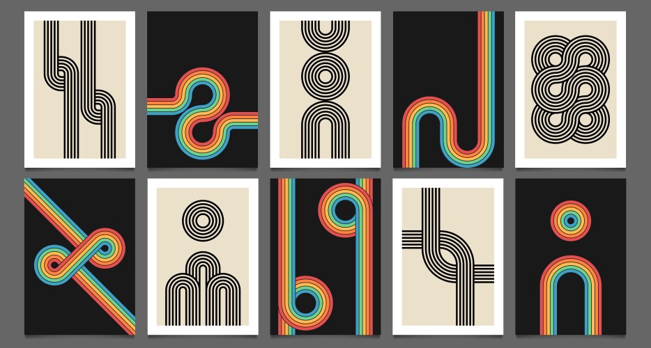 Boho Rainbow Vector Images (over 8,600)