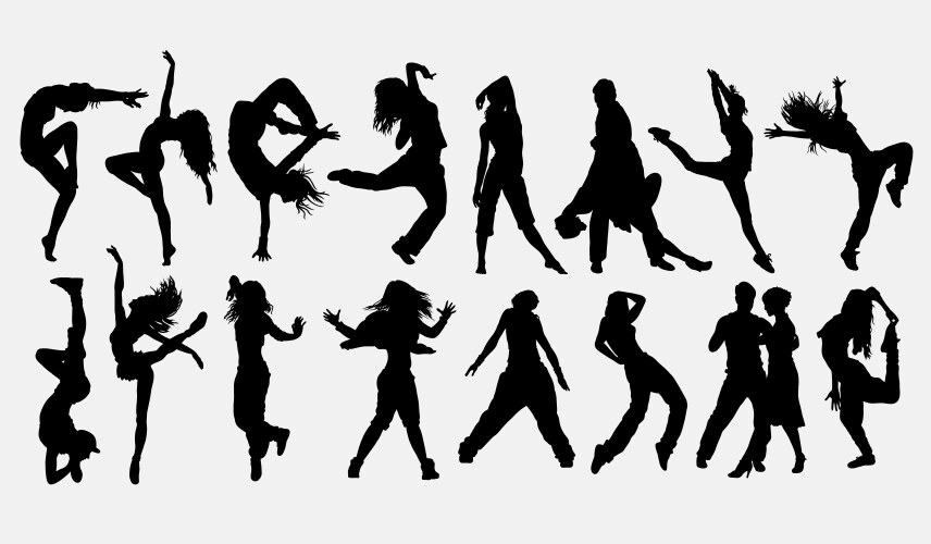 Dance Silhouette Vector Images (over 33,000)