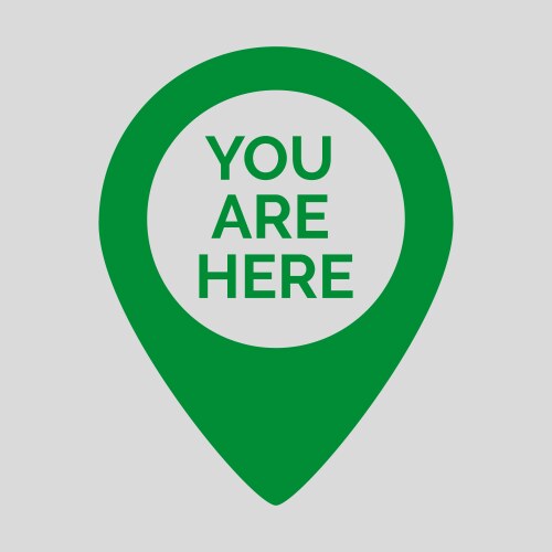 We are Here Icon Vector Images (over 100)