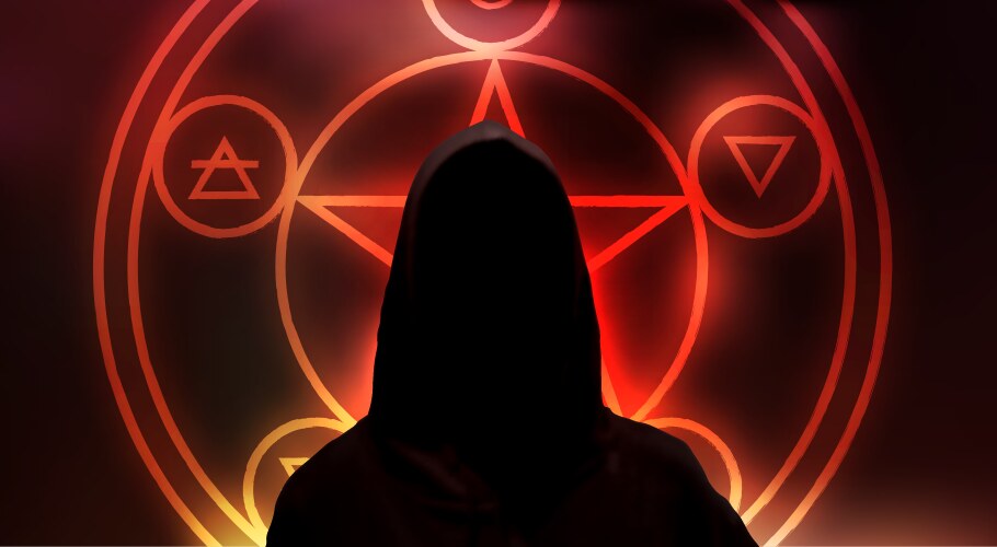 Pentagram Satanic Vector Images (over 1,700)