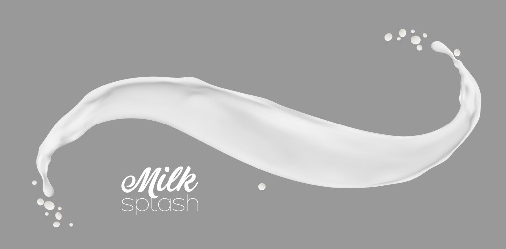 Milk splash crown shape and butterfly silhouettes Vector Image