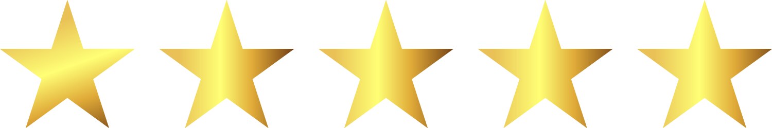 Five star icon stars rating Royalty Free Vector Image
