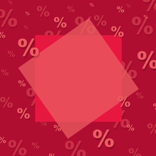 Red discount poster Royalty Free Vector Image - VectorStock