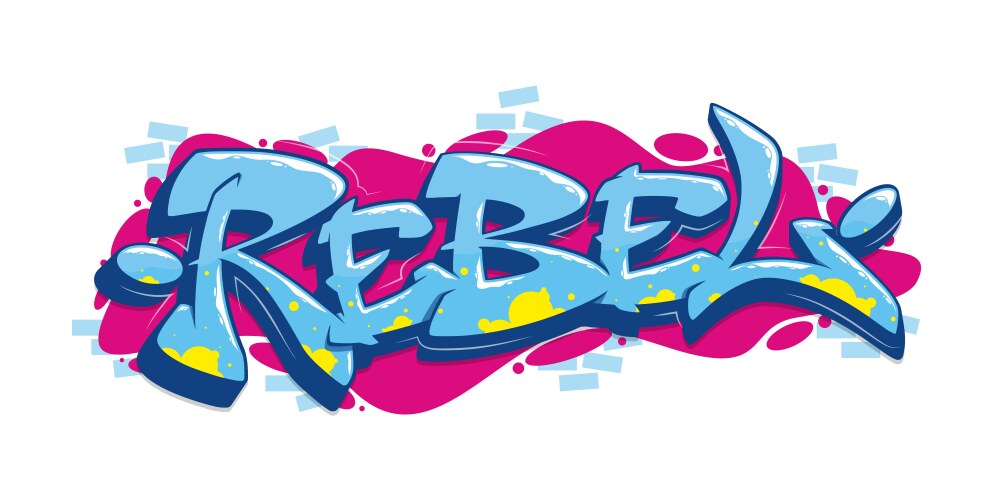 Graffiti street art elements Royalty Free Vector Image