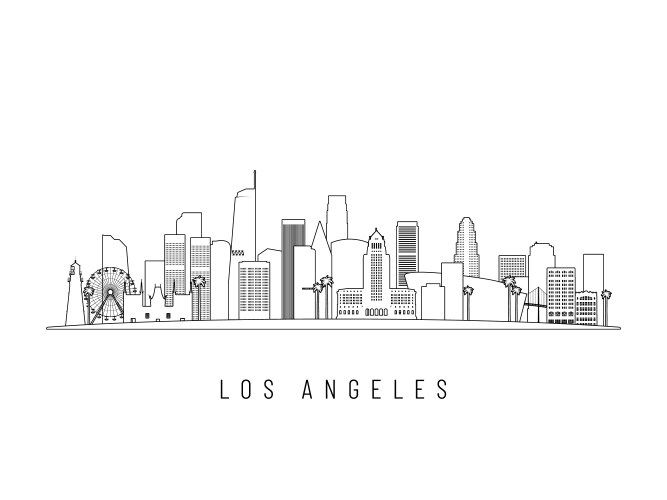 Los Angeles Vector Images (over 4,100)