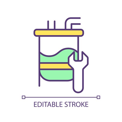 Fermentation process rgb color icon Royalty Free Vector Fermentation process rgb color icon Royalty Free Vector