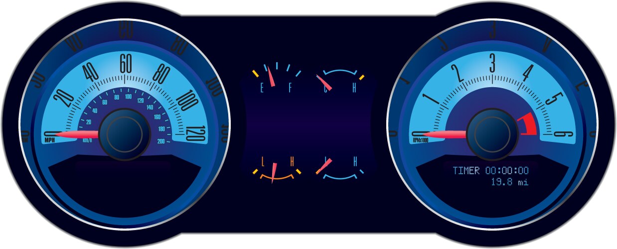 Racing Car Dash Vector Images (over 360)
