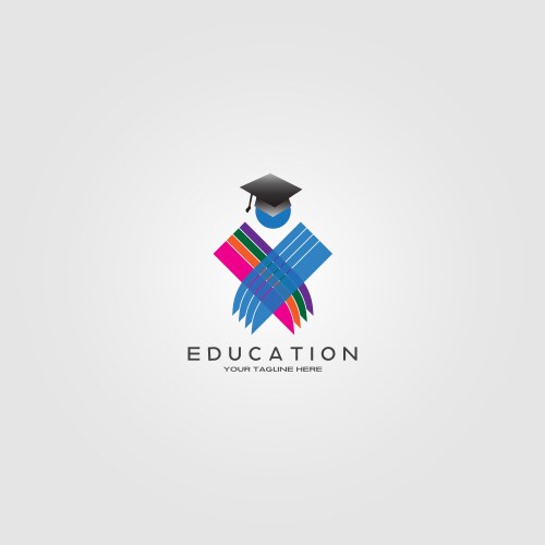 Education text Royalty Free Vector Image - VectorStock
