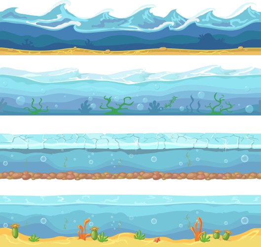 Cartoon Ocean Waves Vector Images (over 36,000)