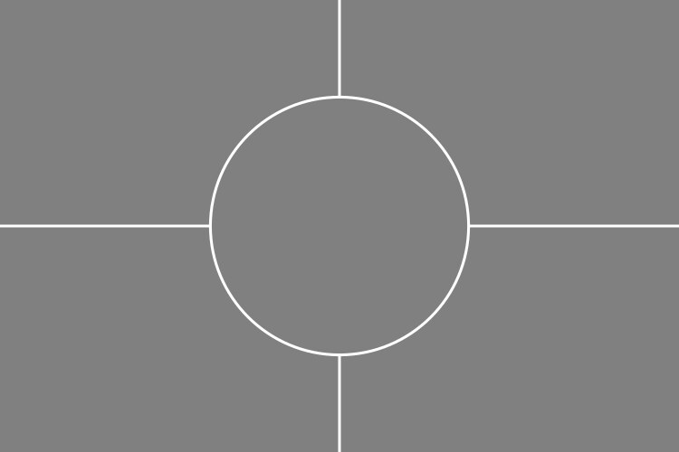 Montage frame template for photo collage Vector Image