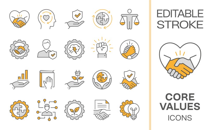Core Values Icons Vector Images (over 2,900)