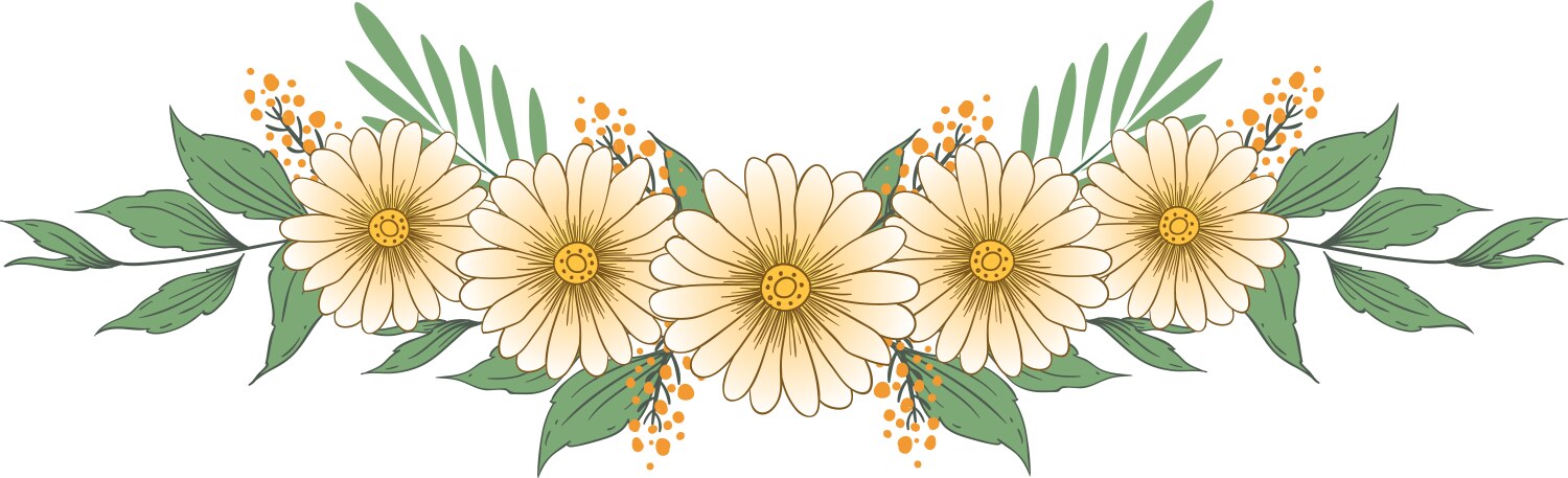 Floral Page Break Vector Images (over 180)