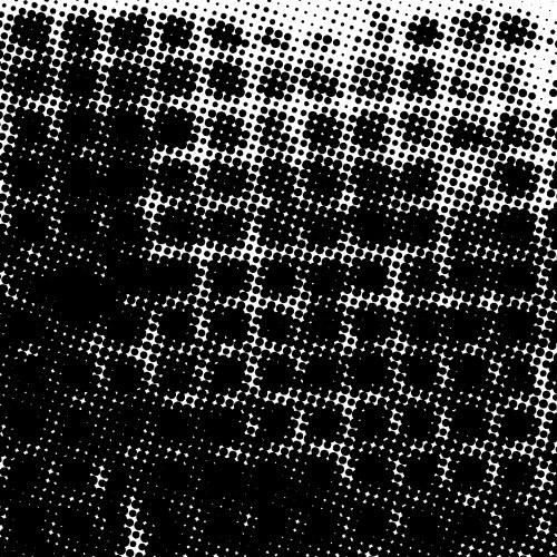 Halftone texture overlay Royalty Free Vector Image