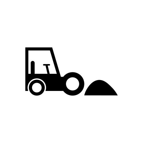 Road construction sign construct progress warning Vector Image