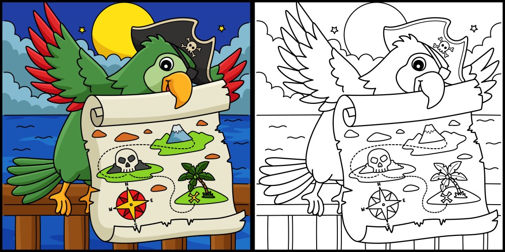 Pirate Treasure Map Vector Images (over 6,500)