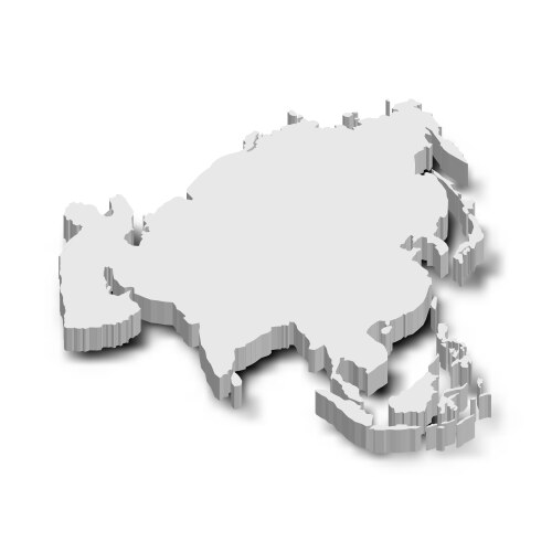 Asia Map Silhouette Vector Images (over 28,000)