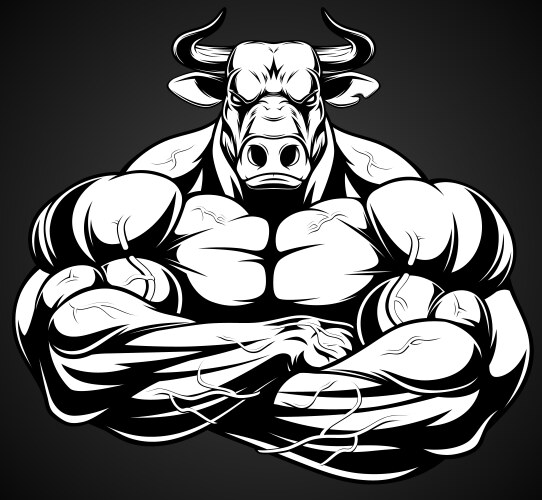 Bull Vector Images & Graphics for Commercial Use | VectorStock
