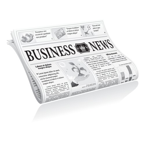 Newspaper Royalty Free Vector Image - VectorStock