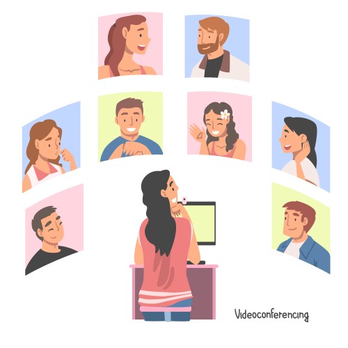 People communication Royalty Free Vector Image
