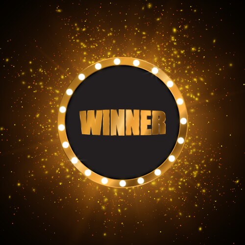 Winner background Royalty Free Vector Image - VectorStock