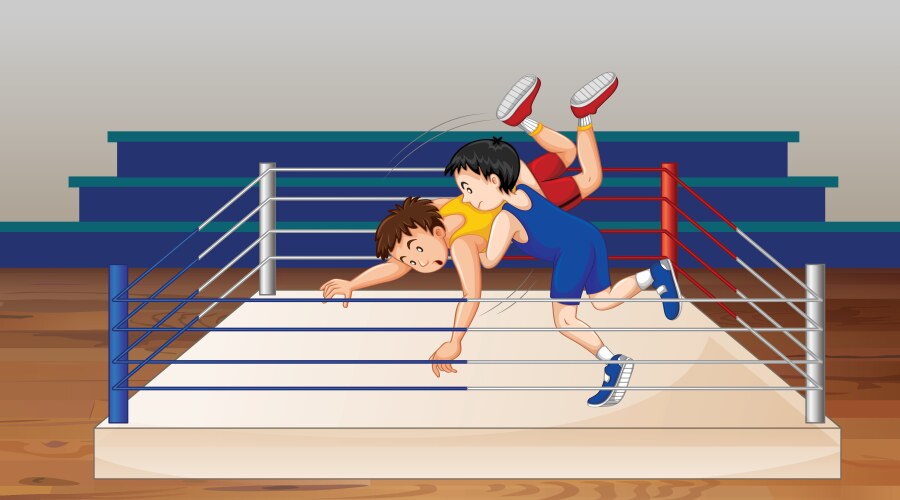 Female Wrestling Vector Images (over 320)