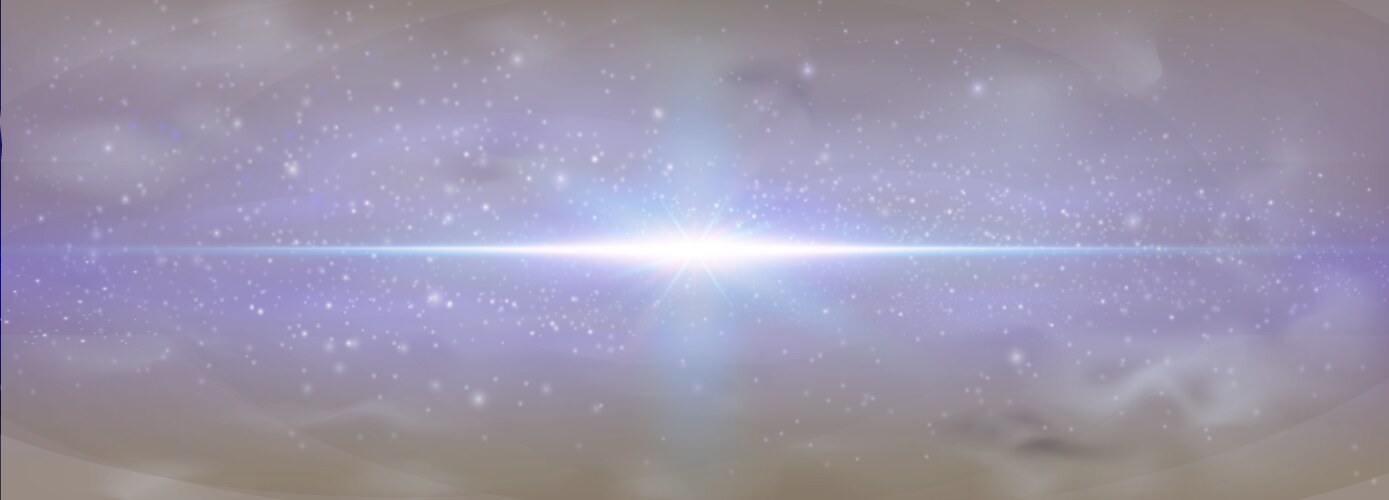 Light in universe Royalty Free Vector Image - VectorStock