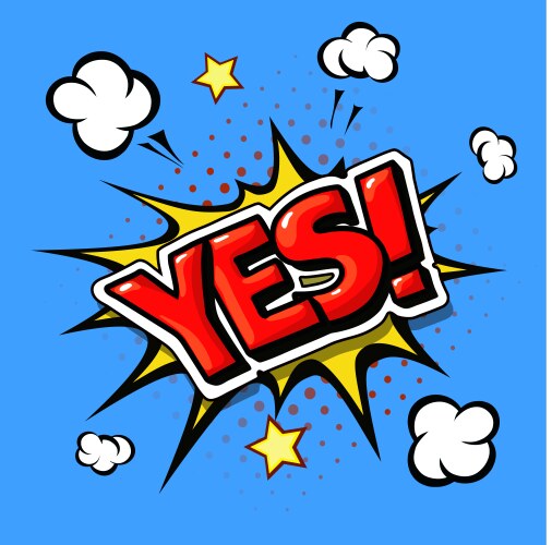 Yes Cartoon Vector Images (over 7,700)