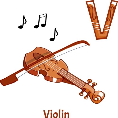 Alphabet Violin Vector Images (over 130)