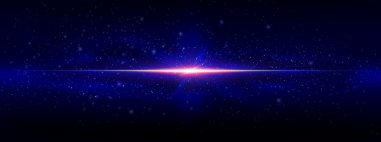 Light in universe Royalty Free Vector Image - VectorStock