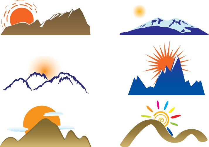 Mount Kinabalu Vector Images (8)