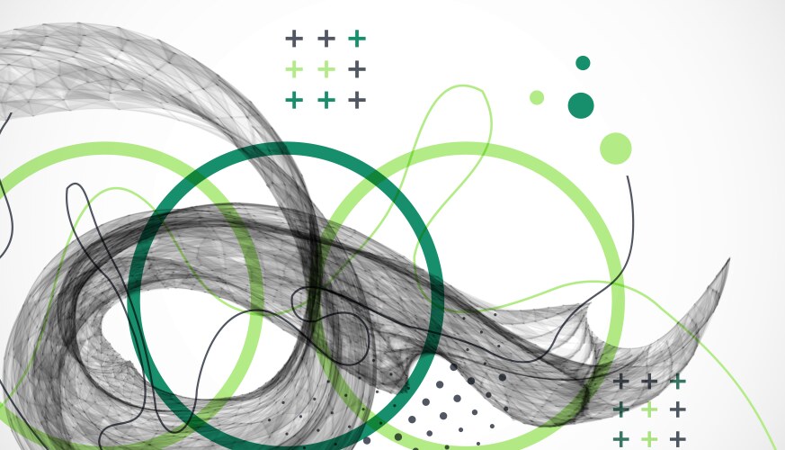 Abstract art background modern science Royalty Free Vector