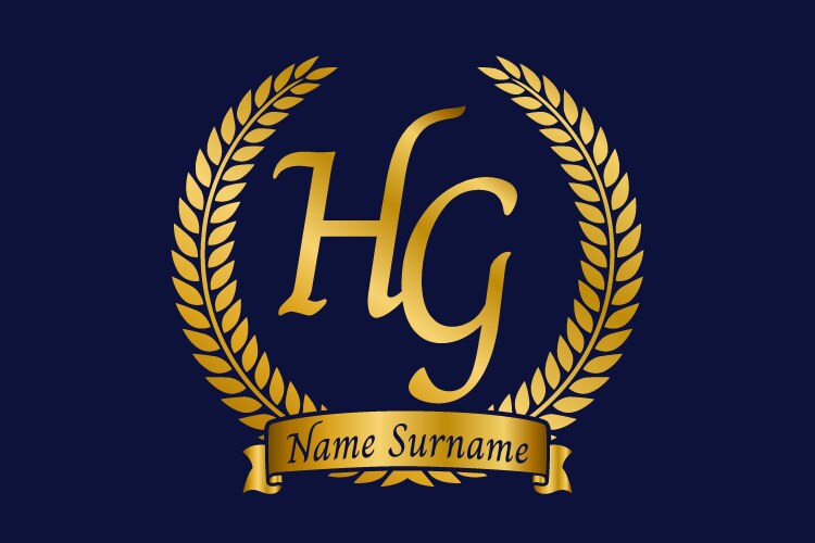Hg logo Vector Images & Graphics for Commercial Use | VectorStock