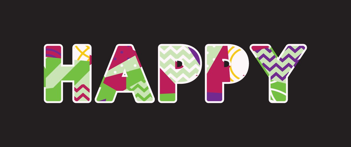 Happy Word Vector Images (over 90,000)