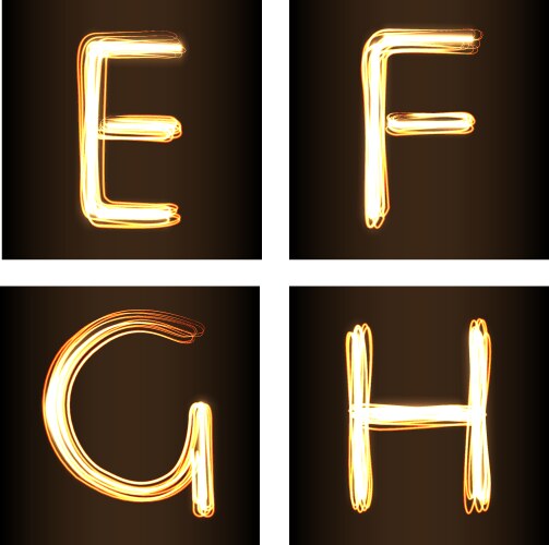 Neon city font sign number 1 signboard one Vector Image