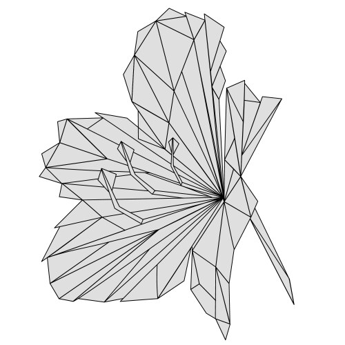 Polygon Flower Outline Vector Images (over 570)