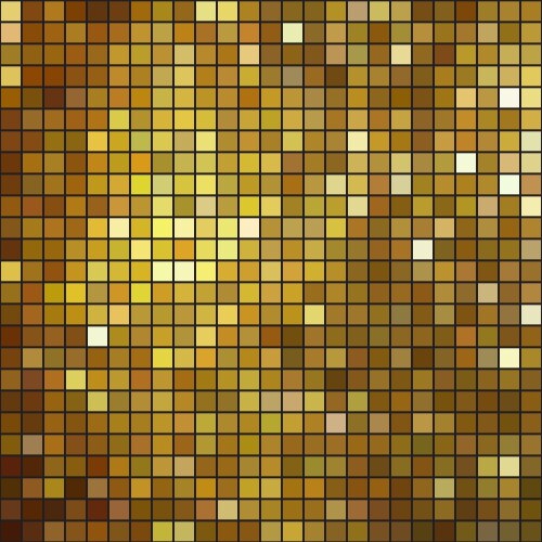 Gold square sparkle texture seamless pattern Vector Image