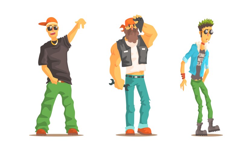 Cartoon Rapper Vector Images (over 1,100)