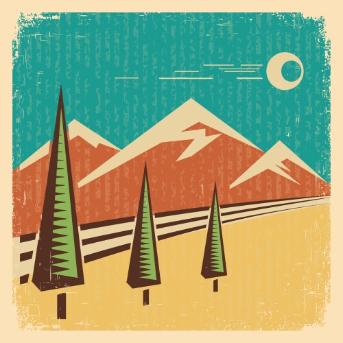 Vintage Landscape Vector Images (over 250,000)