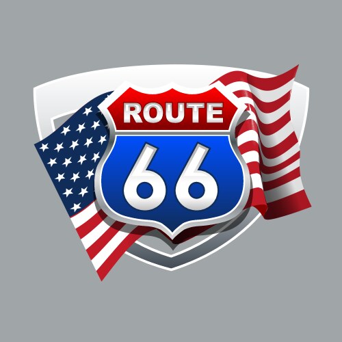 Route 66 Logo Vector Images (96)