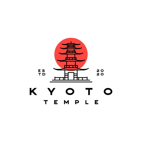 Japanese Temple Vector Images (over 7,400)