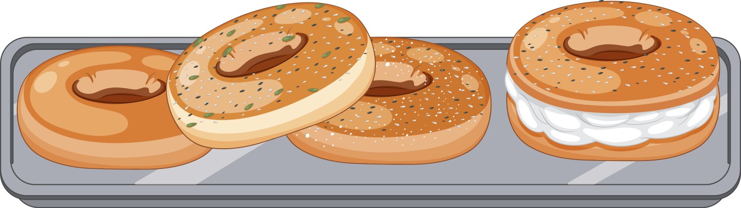 Bagel Vector Images (over 9,600)