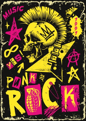 Punk Rock Vector Images (over 9,600)